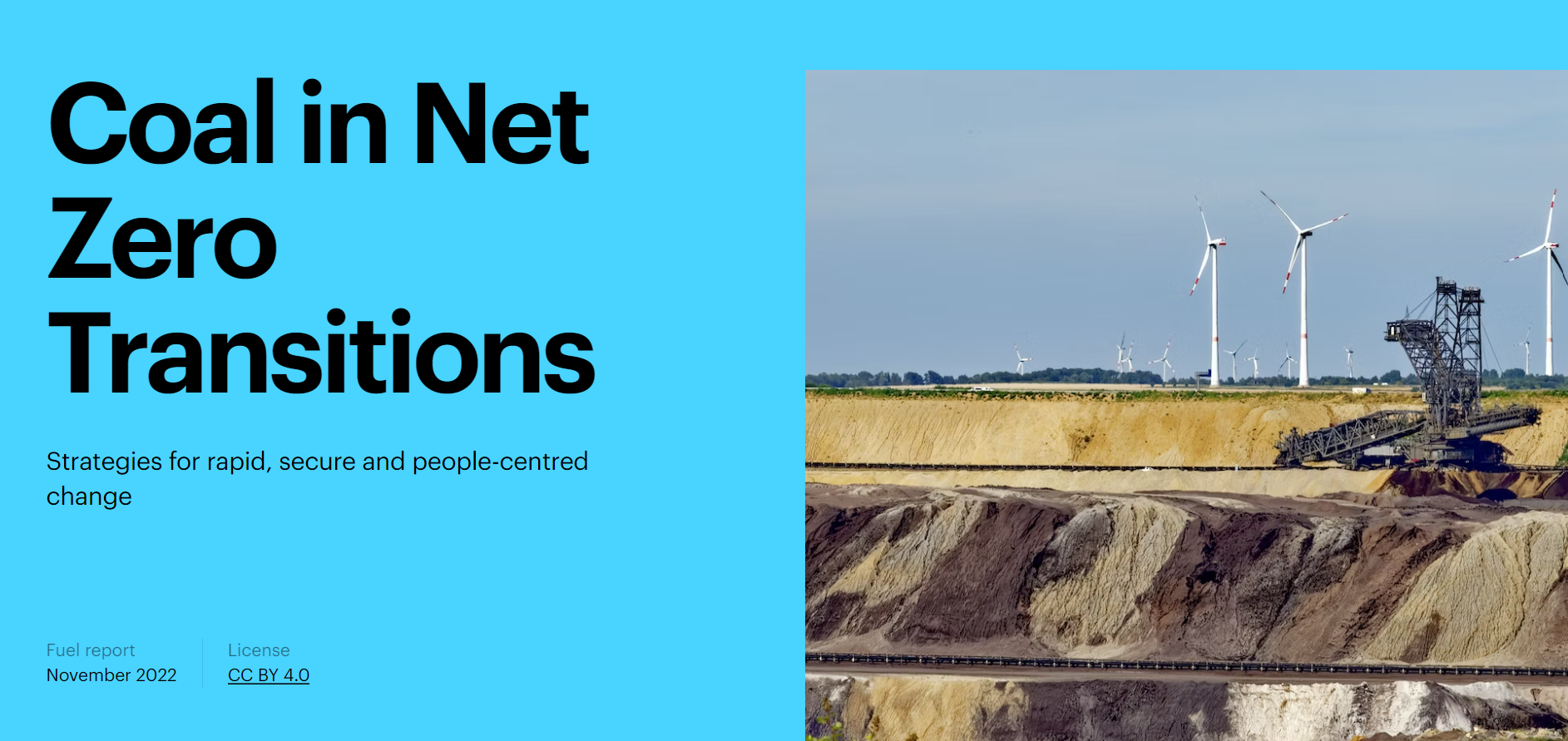 Coal in Net Zero Transitions